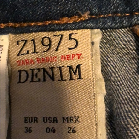 Zara | Jeans | Mid Rise Skinny Denim Zara Jeans Size 4 38 Inch | Poshmark